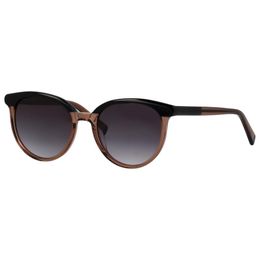 HUMPHREY&acute;S eyewear HUMPHREY ́S EYEWEAR Sonnenbrille &raquo;588194&laquo; Form Panto, farblichen Akzenten, CR 39 schwarz/braun