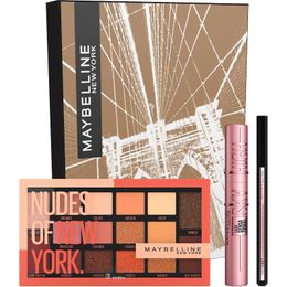 Maybelline NEW YORK Schmink-Set »Augen Make-Up Set mit Sky High« mit vielseitigen Kombinationsmöglichkeiten 01/800/00 Very Black/Knockout...
