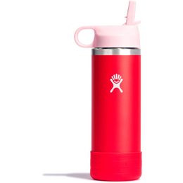 Hydro Flask Trinkflasche &raquo;Kids Wide Mouth Straw Cap and Boot&laquo; TempShield -doppelwandige Vakuumisolierung, 533 ml Goji 533 ml