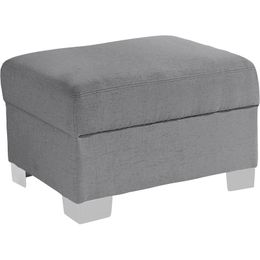 DOMO collection Hocker »Bero« mittelgrau