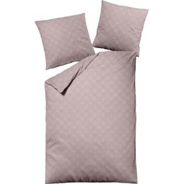 Dormisette Bettw&auml;sche &raquo;Grafik1&laquo; mit Ornamenten altrosa Obermaterial: 100% Baumwolle B/L: 155 cm x 220 cm
