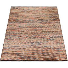 Paco Home Teppich &raquo;Odense 684&laquo; rechteckig 13 mm H&ouml;he handgewebter Wendeteppich, Jute & Wolle, meliert, Wohnzimmer mehrfarbig Obermaterial: 60%...