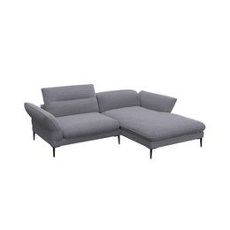 FLEXLUX Ecksofa »Salino, Funktionssofa mit Recamiere, Relaxsofa, Ecksofa« Sofa mit Arm- und Kopfteil-Verstellungen, Kaltschaum & Stahl-Wellen Steel
