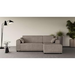 Home Affaire Ecksofa &raquo;TAMMO&laquo; L-Form grau 100% Polyester