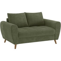 MR. COUCH 2-Sitzer »Blackburn II« Mit Kaltschaumpolsterung bis 140 kg belastbar Stripes 8641 green
