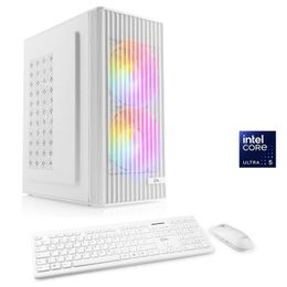 CSL Gaming-PC »Spectrum V25333W« weiß Inkl. Maus, Tastatur, 300 MBit/s WLAN-Karte