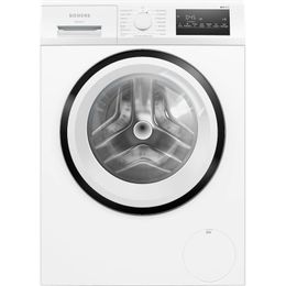 Siemens Waschmaschine iQ300 »WM14N225« 8 kg 1400 U/min weiß Zeigt alle relevanten Informationen deutlich an und ist dank der Sensortasten einfach...