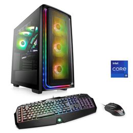 CSL Gaming-PC &raquo;Aqueon C99318 Extreme Edition&laquo; schwarz Windows 11 Home, 64bit: Ein modernes und sicheres Betriebssystem f&uuml;r deinen Gaming-PC.