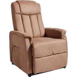Duo Collection TV-Sessel &raquo;Delphi mit elektrischer Aufstehhilfe&laquo; Relaxfunktion und Taschenfederkern mit Stahlwellenunterfederung braun