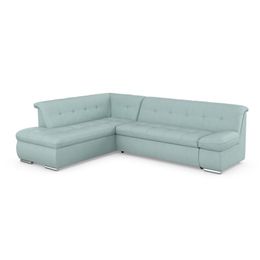 DOMO collection Ecksofa »Mona L-Form« wahlweise mit Bett- und Armlehnfunktion mint