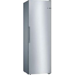 Bosch Gefrierschrank »GSN36VLEP« 186 cm hoch 60 cm breit Edelstahl-Optik VarioZone: herausnehmbare Sicherheitsglasablagen