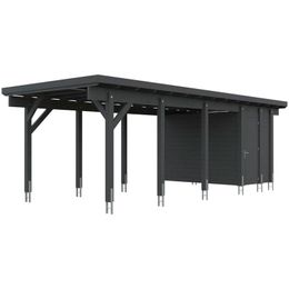 Kiehn-Holz Carport-Geräteraum BxT: 299x174 cm, nur für Carport KH 320/321 anthrazit