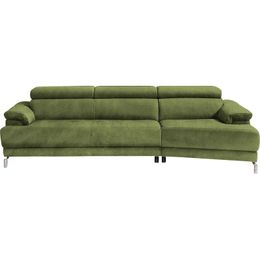 Egoitaliano Ecksofa »Soul, extravagantes Designsofa, Megasofa, super bequem, tolle Details« mit Trapez-Abschlußelement, inkl verstellbarer...