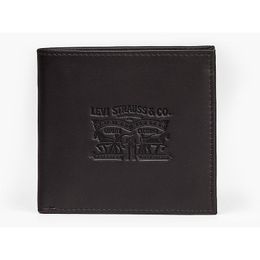 Levi's LEVI'S Geldbörse »VINTAGE TWO HORSE BIFOLD COIN WALLET« aus Vollnarbenleder Herrenbörse Portemonnaie dunkelbraun