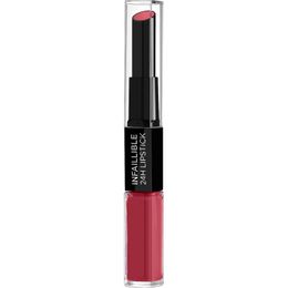 L'ORÉAL PARIS Lippenstift »Infaillible 2-Step« mit natürlichen Inhaltstoffen 804 Metro Proof Rose Lippenpflege von L'Oréal Paris