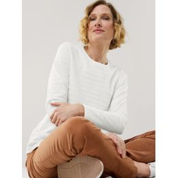 Walbusch Baumwollshirt Reliefstruktur