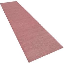 Paco Home Hochflor-Läufer »Avantgarde 550« rechteckig 45 mm Höhe Teppich-Läufer, gewebt, besonders weich und flauschig, Uni Farben pink...