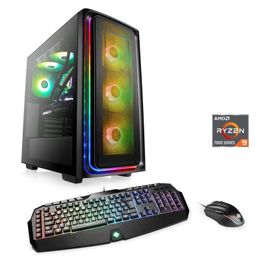 CSL Gaming-PC »Aqueon A99346 Extreme Edition« schwarz Windows 11 Home, 64bit: Zuverlässiges und benutzerfreundliches Betriebssystem.