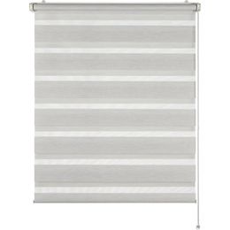 Sch&ouml;ner Wohnen Kollektion SCH&Ouml;NER WOHNEN-KOLLEKTION Doppelrollo &raquo;Tilda&laquo; transparent Sichtschutz mit Bohren/ohne Bohren freih&auml;ngend geklemmt, silberne oder wei&szlig;e...