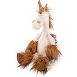 Sigikid Kuscheltier »BeastsTown - Einhorn, Uni Que« Made in Europe weiß/beige