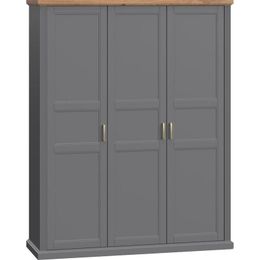 Home Affaire Kleiderschrank »Tara, wahlweise 4 Breiten, hoher Schrank 227cm, soft-close-Funktion« Landhausstil mit Kranzprofil und Kasettenoptik,...