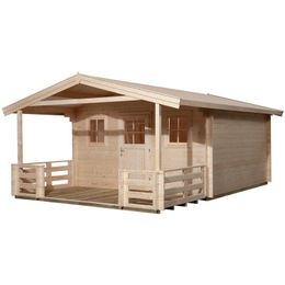 Weka Gartenhaus »110 B Gr.2, 28 mm, natur« naturbelassen