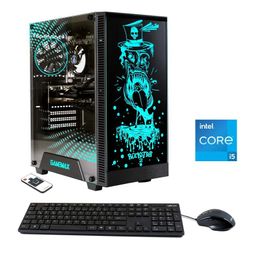 Hyrican Gaming-PC &raquo;Rockstar 6922&laquo; Windows 11 schwarz WLAN AC, Fernbedienung f&uuml;r ARGB-Beleuchtung Front, 2x PS/2, 2x USB 3.2 Gen1, 4x USB 2.0, 1x...