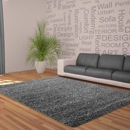 Ayyildiz Teppiche Hochflor-Teppich &raquo;Dream Shaggy&laquo; rechteckig 50 mm H&ouml;he Langflor, auch in rund, L&auml;ufer, Wohnzimmer Schlafzimmer grau Obermaterial:...