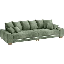 MR. COUCH Big-Sofa »Nikita II« RGB-LED, Bluetooth-Soundsystem, wahlweise mit Kaltschaum Dolce 11 green