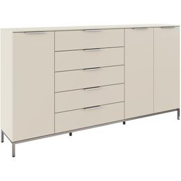 Rauch Kombikommode »Kommode Türkommode Sideboard Kombikommode FLIPP« Breite 200 cm mit 4 Einlegeböden, 3-türig mit 5 Schubladen und...