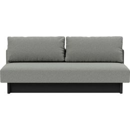 INNOVATION LIVING 3-Sitzer »Merga Schlafsofa« großem Bettkasten, minimalistischem Design, bedarf wenig Stellfläche Aschgrau 533, Bouclé