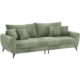 MR. COUCH Big-Sofa »Blackburn II« Mit Kaltschaumpolsterung bis 140 kg belastbar Dolce 11 green