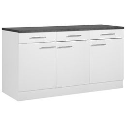 Optifit Unterschrank &raquo;Mini&laquo;, 150 cm Breite wei&szlig;