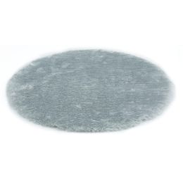 ANDIAMO Sitzkissen &raquo;Sitzauflage Lamm-Fellimitat&laquo; Kunstfell, rund, &Oslash; 40 cm, auch als 4er Set hellgrau + Felloptik Obermaterial: 100% Polyester B/L:...