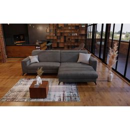 Sit & More SIT&MORE Ecksofa »Bolero L-Form« grau