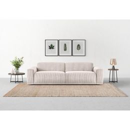 Trendmanufaktur Big-Sofa »Braga, mit hochwertigem Kaltschaum, Megasofa, in Cord erhältlich« modernes Big-Sofa, Couch mit hohem Sitzkomfort,...
