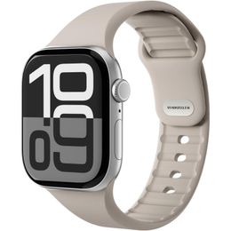 VONMÄHLEN VONMÄHLEN Smartwatch-Armband »Watch Strap - Classic Band 2 - Armband für Apple Watch 42/44/45/49 mm, « cream