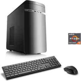 CSL Gaming-PC »Sprint V28987« anthrazit Inkl. Maus, Tastatur, WLAN 300 MBit/s, USB 3.2 Gen1: Komplettpaket für sofortigen Start.