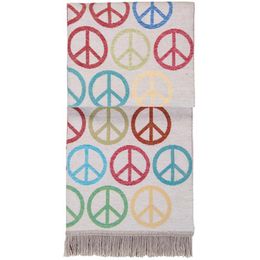 Pad Wohndecke »PEACE MULTI« Made in Europe multi Obermaterial: 65% Baumwolle, 35% Polyacryl B/L: 150 cm x 200 cm