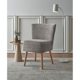 ED EXCITING DESIGN Cocktailsessel »Earl« Küchenstuhl, Küchensessel taupe