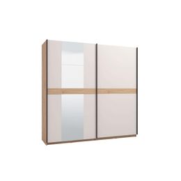 Inosign Schwebetürenschrank »Modena, Breite 220 cm, FSC-zertifiziert, Trendfarbe cashmere« Schlafzimmerschrank mit Spiegel, mit verschiedenen...