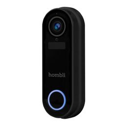 Hombli Smart Home T&uuml;rklingel &raquo;smarte T&uuml;rklingel 2&laquo; Au&szlig;enbereich Schwarz Kamera mit Full-HD Aufl&ouml;sung