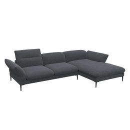 FLEXLUX Ecksofa »Salino, Funktionssofa mit Recamiere, Relaxsofa, Ecksofa« Sofa mit Arm- und Kopfteil-Verstellungen, Kaltschaum & Stahl-Wellen...