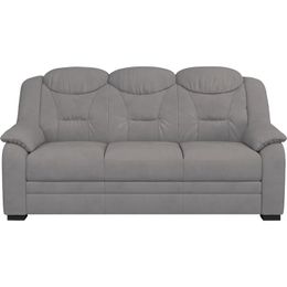 COTTA 3-Sitzer »Marcus« Sofa mit hoher Rückenlehne silver