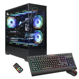 GAMEMAX Gaming-PC »Vista AB 7504« Windows 11, DDR5 RAM, Gen4 SSD schwarz WLAN AX 802.11a/b/g/n/ac/ax (Wi-Fi 6) & Bluetooth 5.3, 850 Watt 80+ Gold...