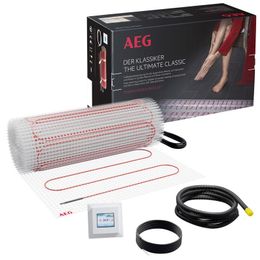 AEG HAUSTECHNIK Fu&szlig;bodenheizung &raquo;Basis Thermo Boden &raquo;TBS TB 160/6 Set Plus&laquo;&laquo; Elektrische Fu&szlig;bodenheizung, Komplettset 6 m&sup2;, 160 W/m&sup2; weiss