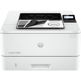 HP Laserdrucker »LaserJet Pro 4002dw« weiß/schwarz Beidseitiger Druck, Display