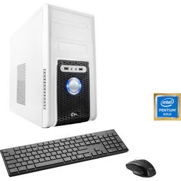 CSL PC »Speed V1718« weiß Inklusive kabelloser Maus und Tastatur sowie WLAN 300 MBit/s.