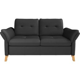 Sit & More sit&more 3-Sitzer &raquo;G&ouml;teborg&laquo; inklusive Sitztiefenverstellung und Federkern schwarz