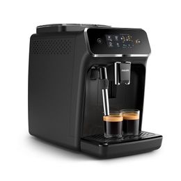 Philips Kaffeevollautomat »2200 Serie EP2220/10 Pannarello« für 2 Kaffeespezialitäten und anpassbarer Aromastärke, mattschwarz Matt-Schwarz